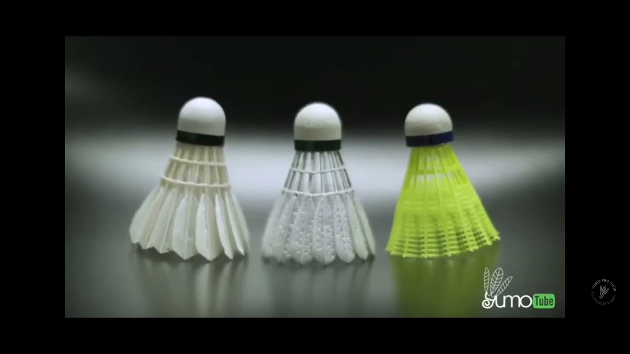 Feather + Nylon= Shuttlecock Carbon Sonic No.1 & 2 #shuttlecock #racket ...
