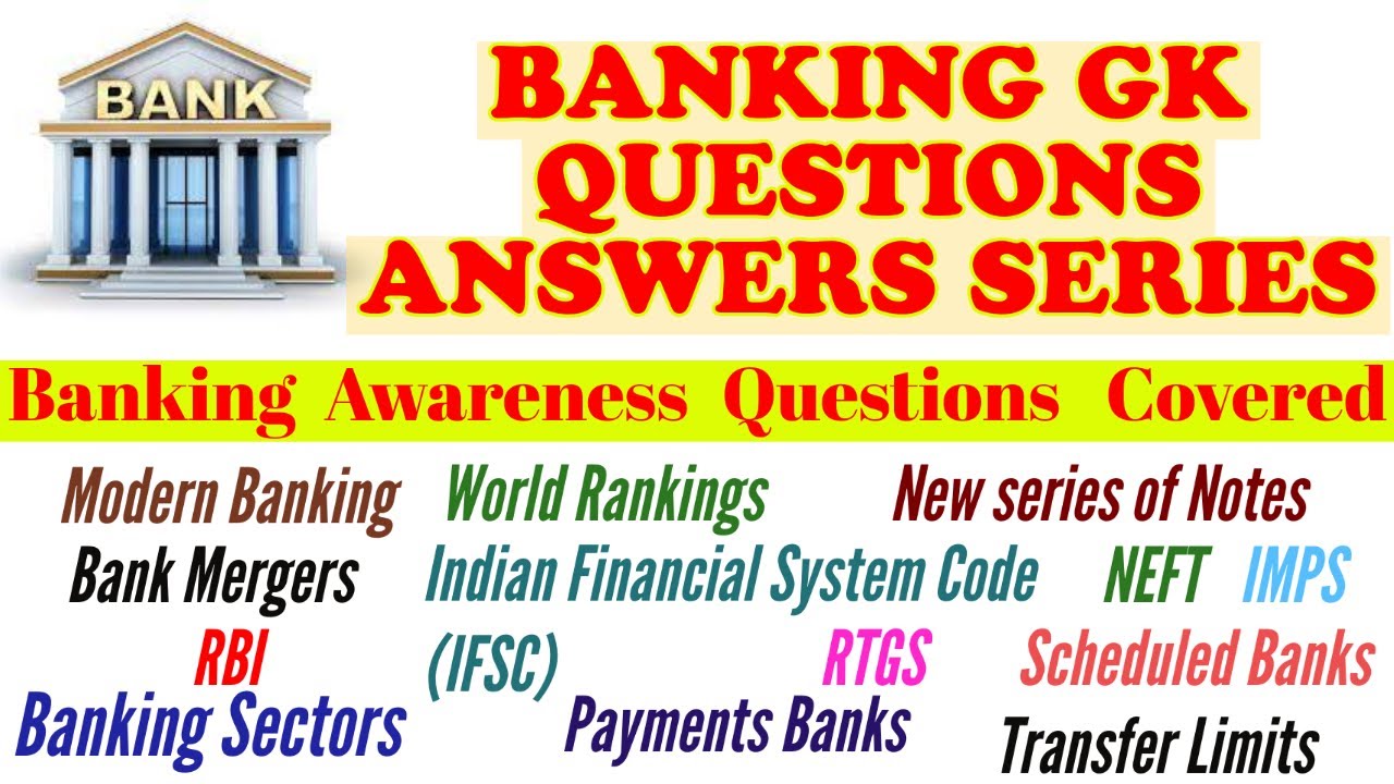 Banking GK (General Knowledge) Questions and Answers 2022 || Banking ...