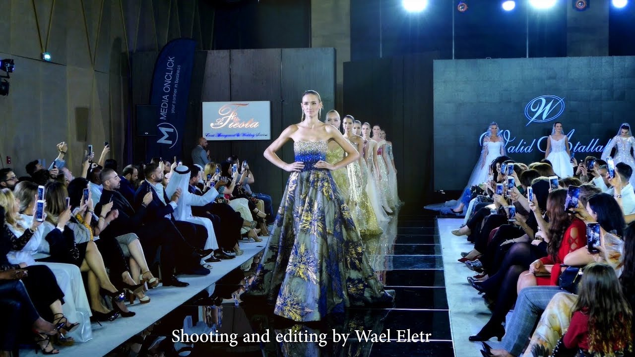 ...Walid Atallah Summer 2018 Collection Fashion Show..Shooting and ...