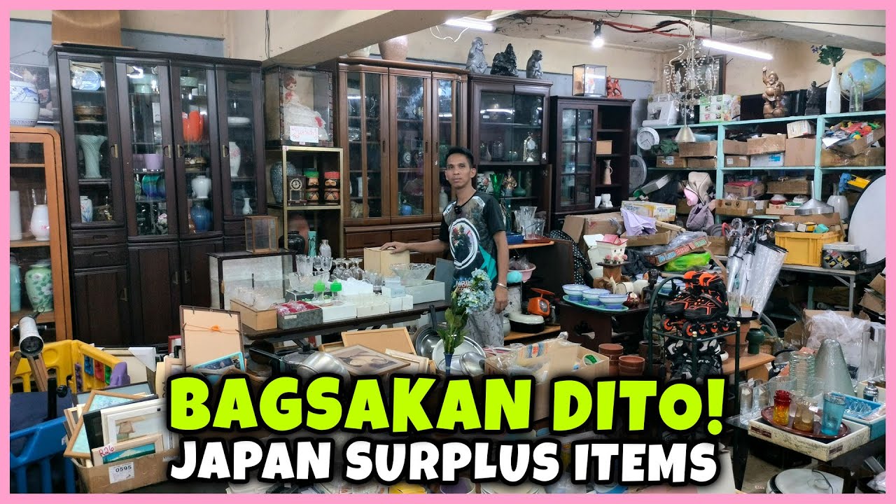 DITO BAGSAKAN NG MGA SURPLUS ITEMS GALING JAPAN | PART 5 - YouTube