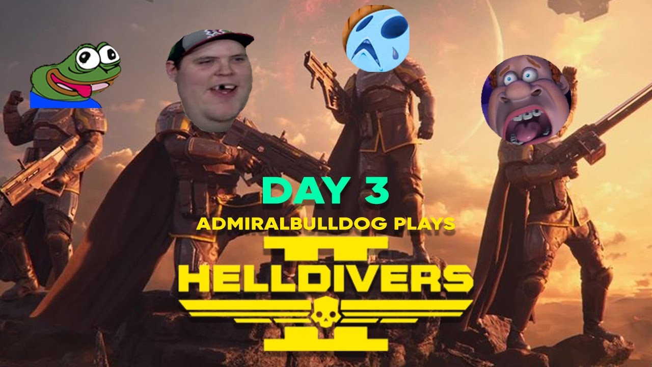 Freedom Never Sleeps | AdmiralBulldog Plays Helldivers II | Day 3 - YouTube