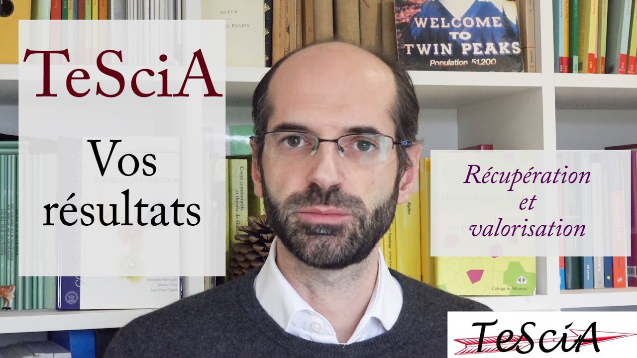 TeSciA 2025 : Obtention et valorisation des résultats - YouTube