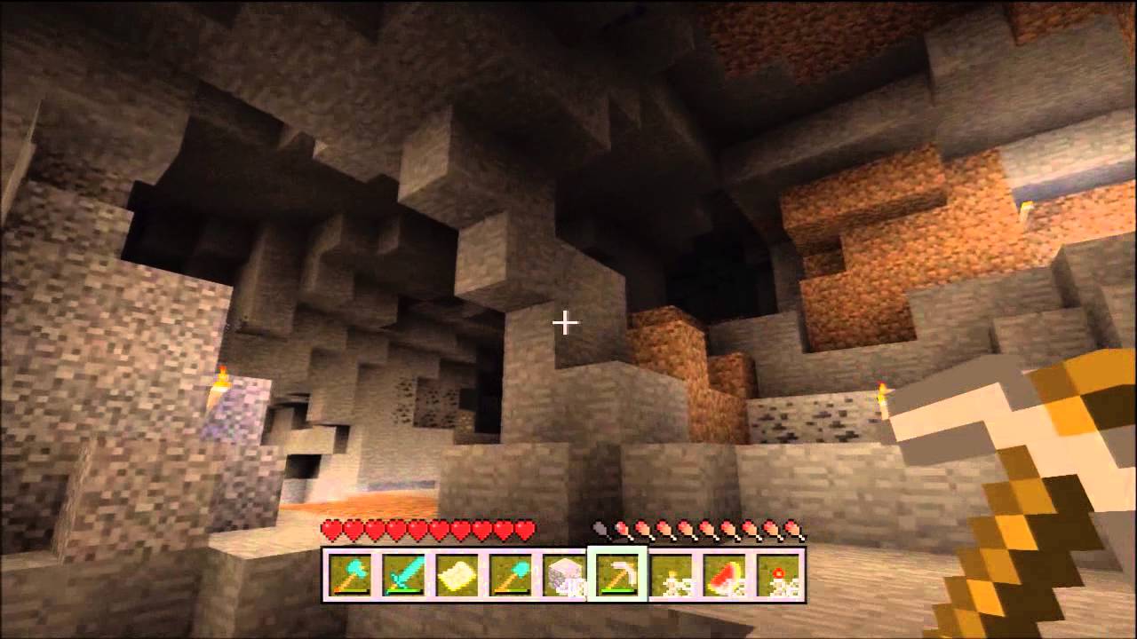 Minecraft Xbox 360 1.8.2 #35 - Surface Lava Stronghold? And Exploring ...