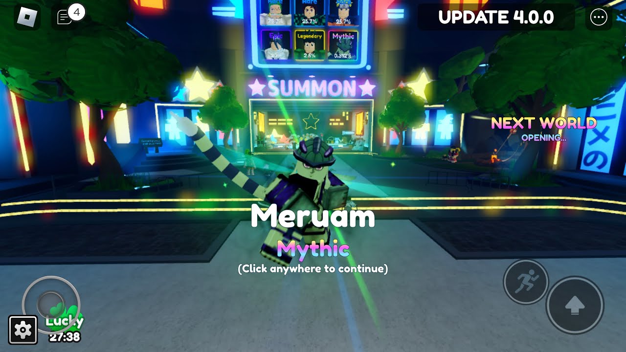 Meruem Summoning (First Spin) | Anime Adventures Roblox - YouTube