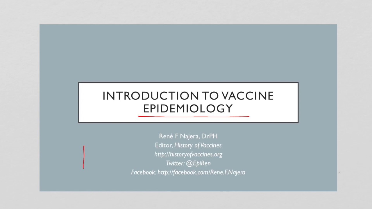 Vaccine Epidemiology Part Three: Herd/Community Immunity - YouTube