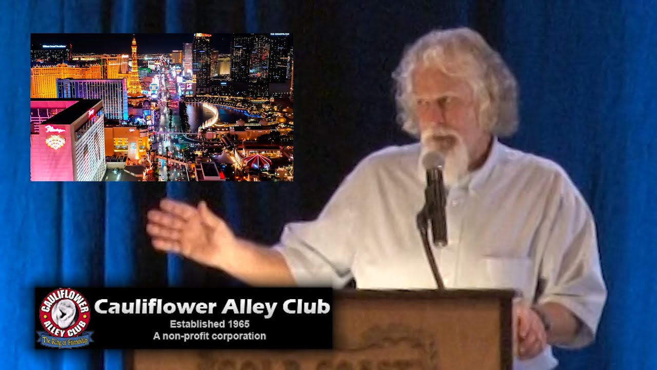 "Dr. D" David Schultz 2019 Cauliflower Alley Club Award :: (Dark Side ...