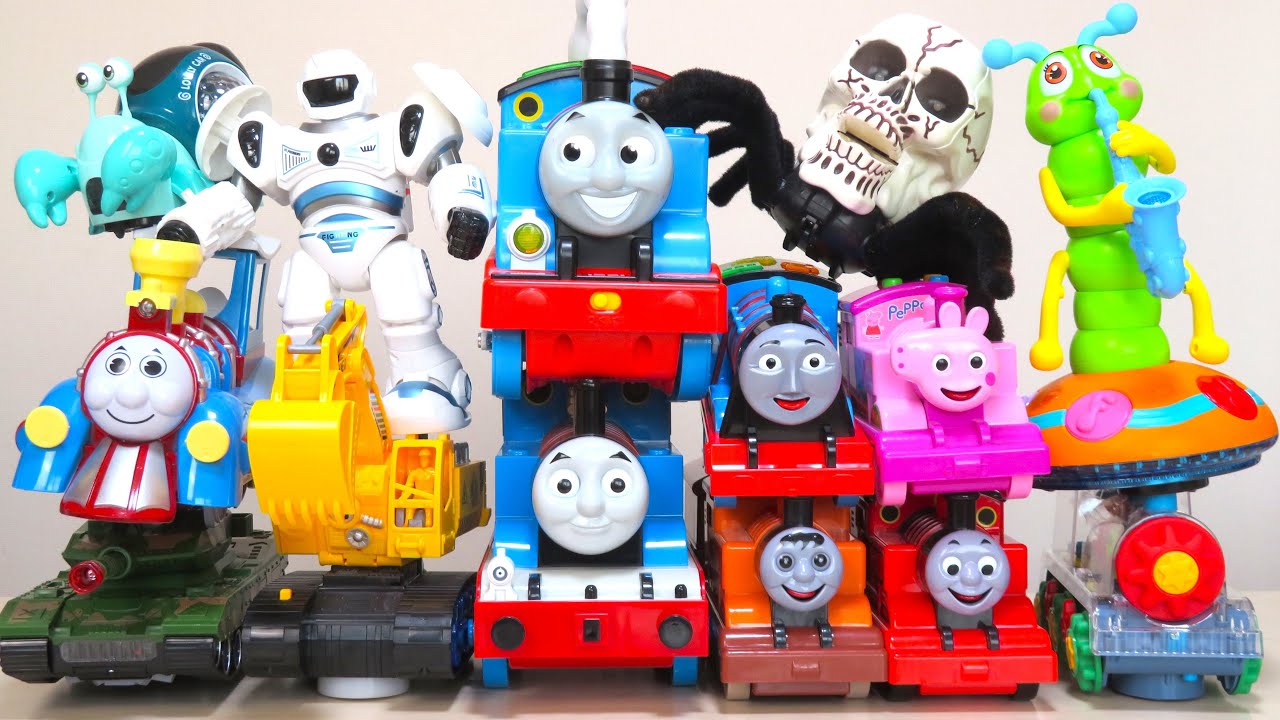Thomas & Friends Put the batteries into the unique toys RiChannel - YouTube