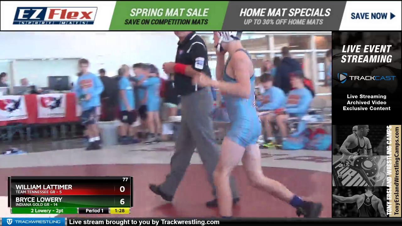 77 William Lattimer Team Tennessee GR vs Bryce Lowery Indiana Gold GR ...