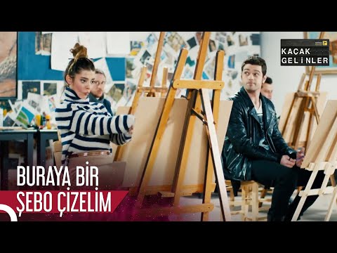 Şebnem ve Selim Resim Kursunda 🎨 | Kaçak Gelinler