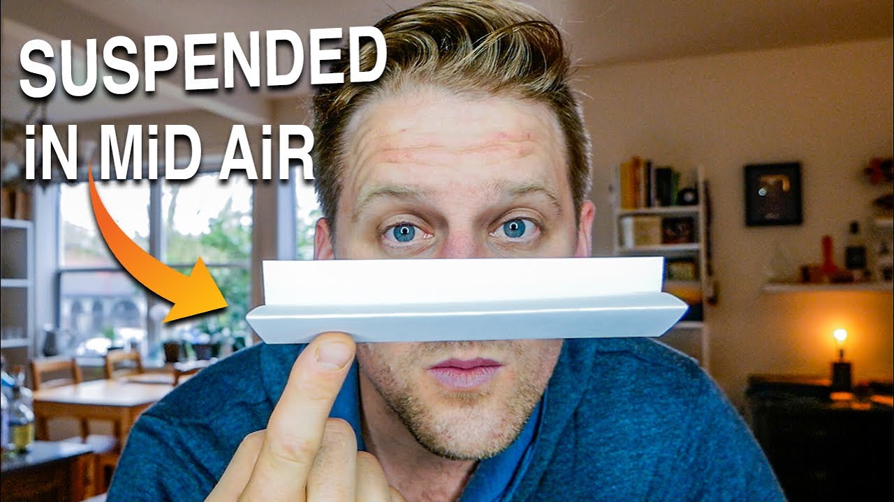 How to FLOAT PAPER in this Bar Bet. - YouTube