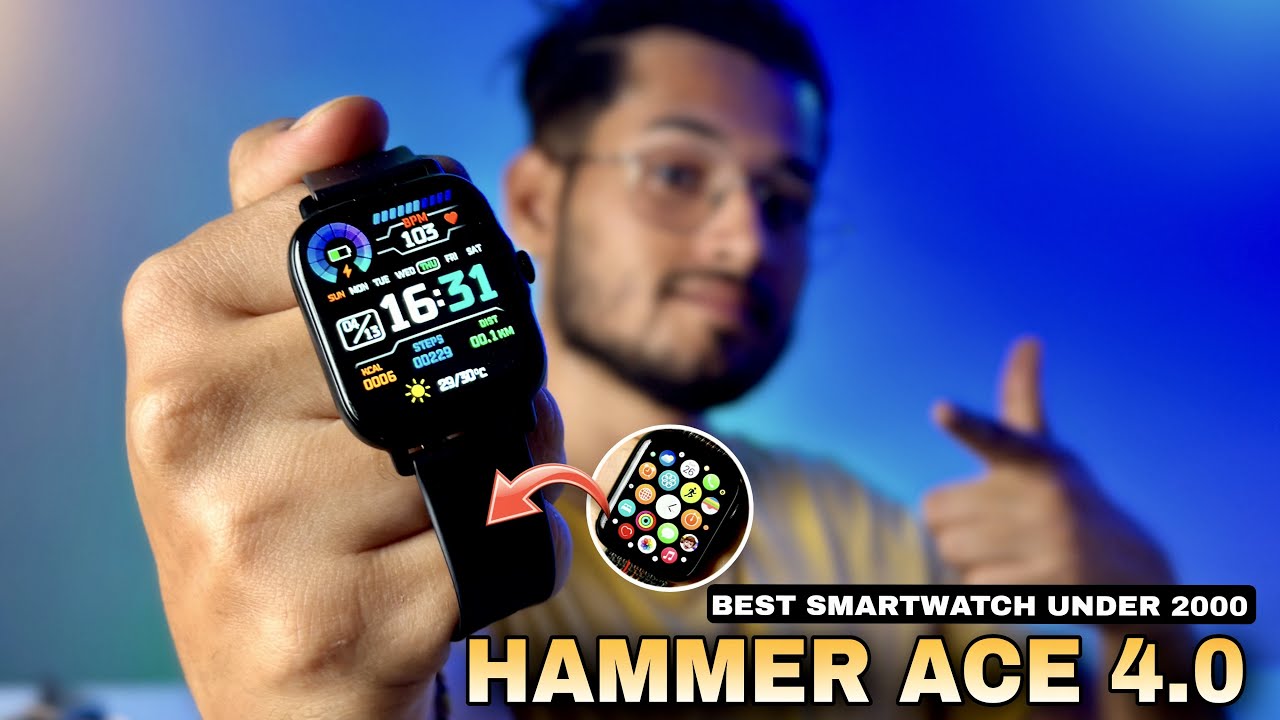 Hammer Ace 4.0 Review || Best Calling Smartwatch under 2000 - YouTube
