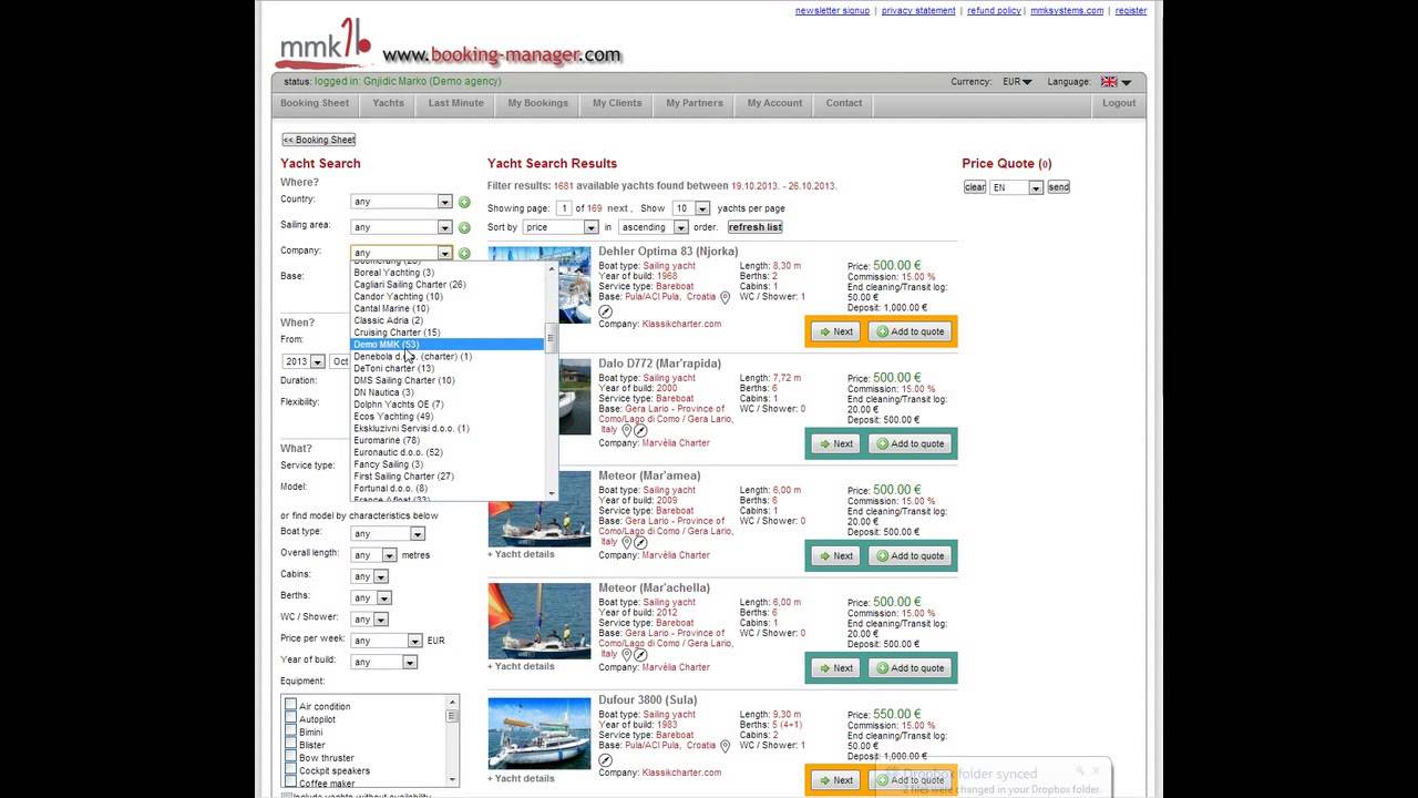 MMK Booking Manager Portal - YouTube