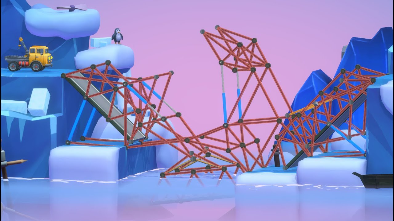 Building bridges that build bridges in PolyBridge 3 - YouTube