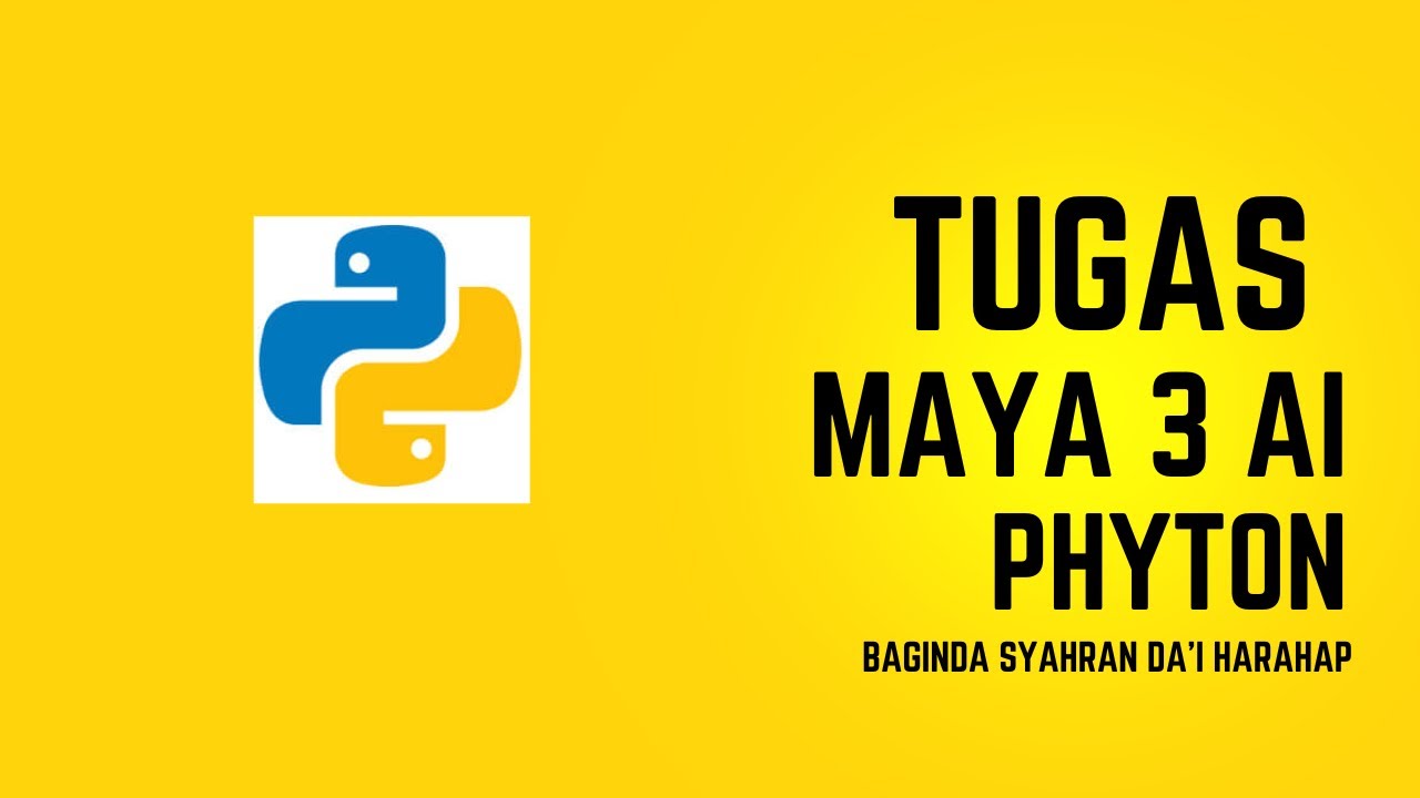Tugas Maya 3 Artificial Intelligence - YouTube