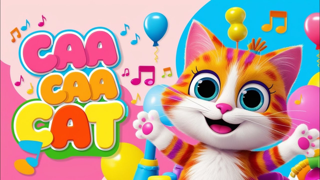 ca ca cat | cat song | kids song - YouTube