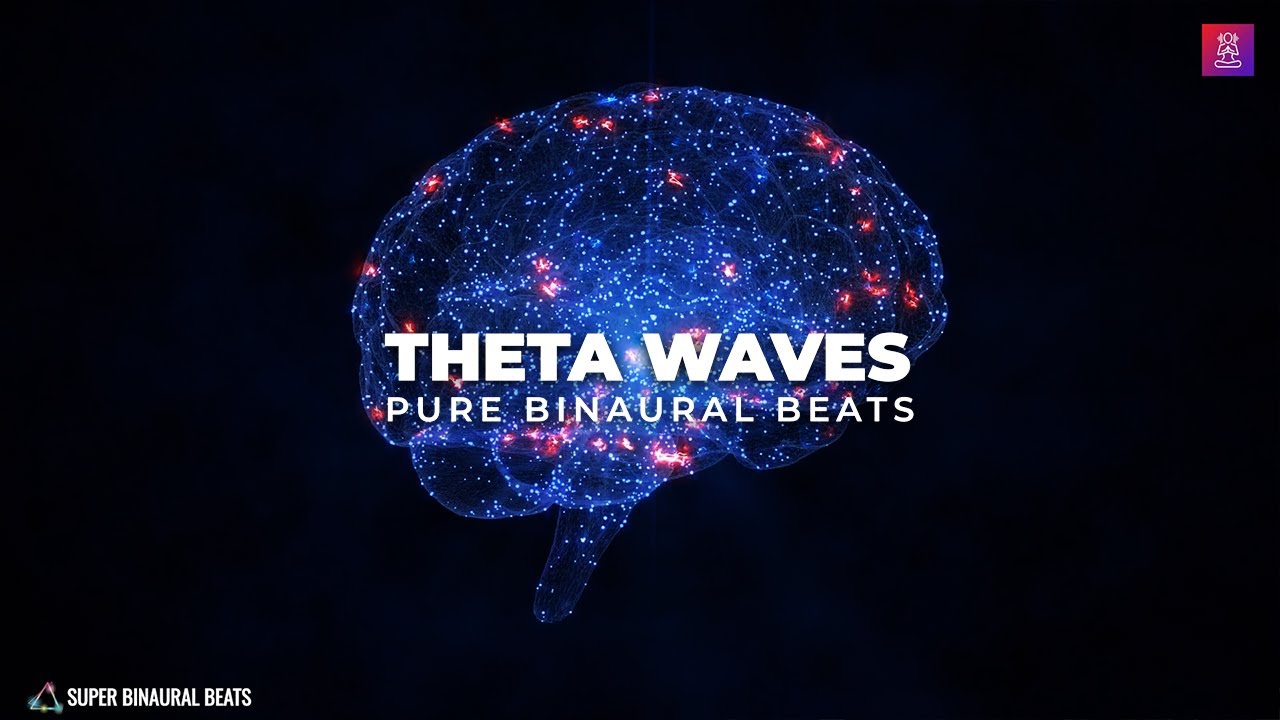 Theta Waves (4Hz-6Hz) Pure Tone Black Screen| Reprogramming ...