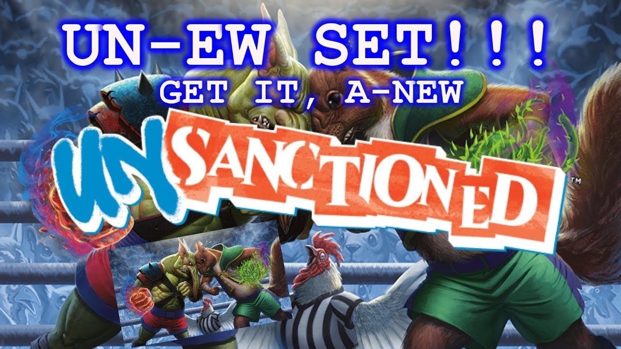 MTG Unsanctioned | New Un-set coming in 2020! - YouTube