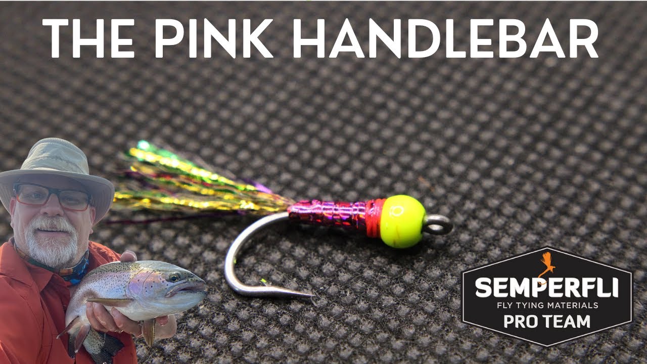 Fly Tying Tutorials- The Pink Salmon Handlebar - YouTube