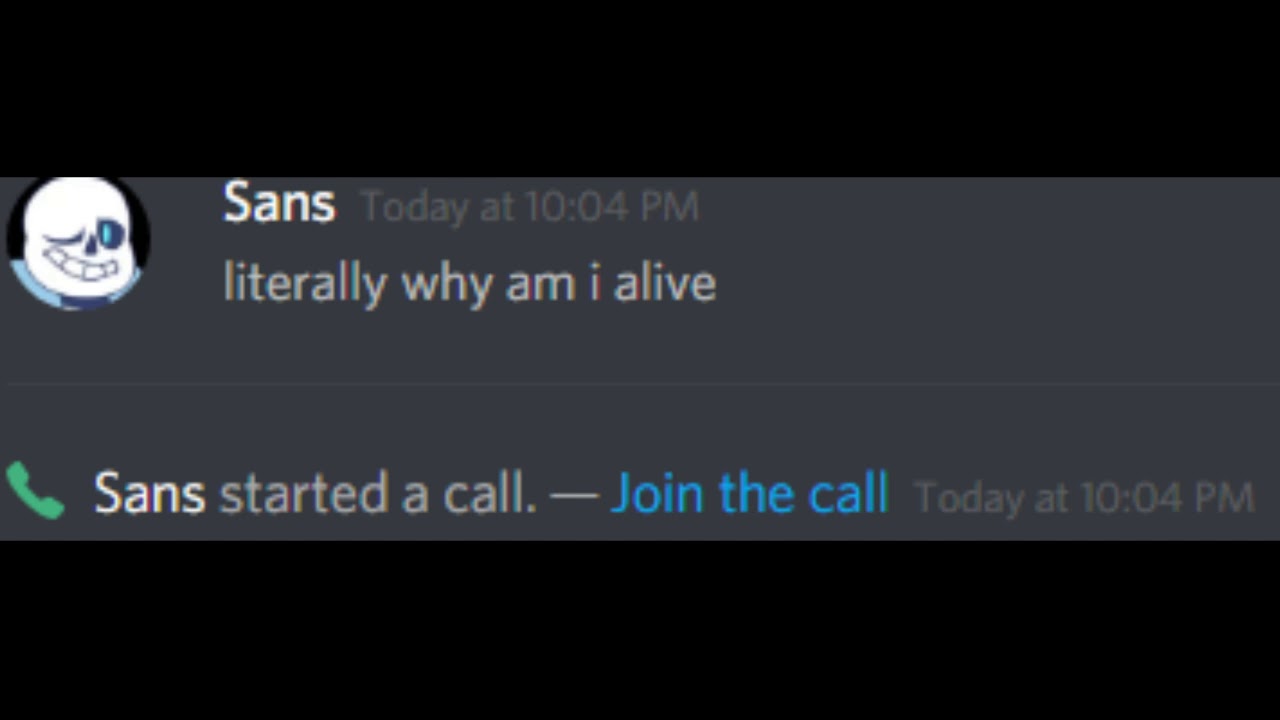 sans is calling - YouTube