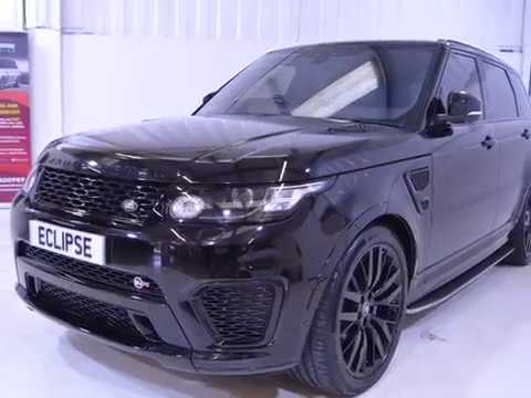 Land Rover Range Rover Sport 5.0 V8 SVR 17 plate - YouTube