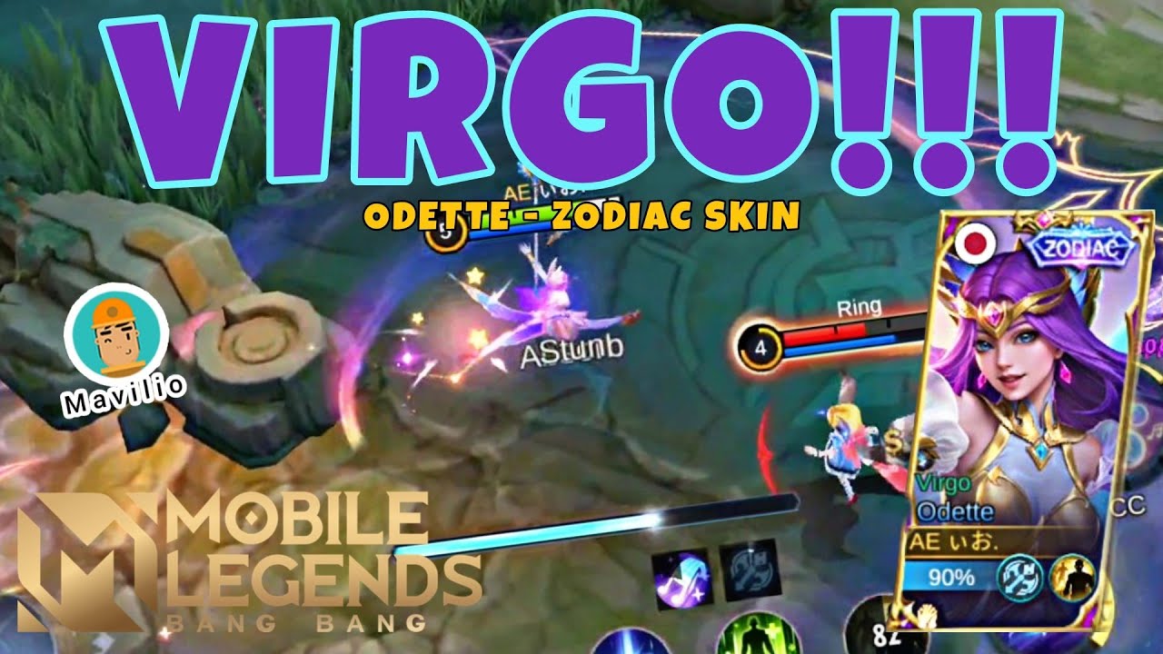 VIRGO!!! Review Revamp Skin Odette - Virgo Zodiac Mobile Legends ...