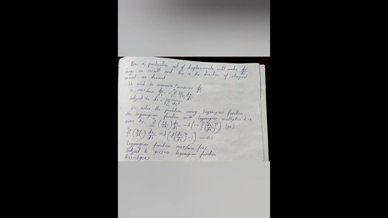 Gradient Projection Method (Optimization Techniques) with problems - YouTube