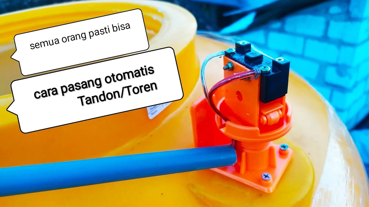 unboxing & cara pasang otomatis toren/ tandon, Radar@MixChanelMasakan ...