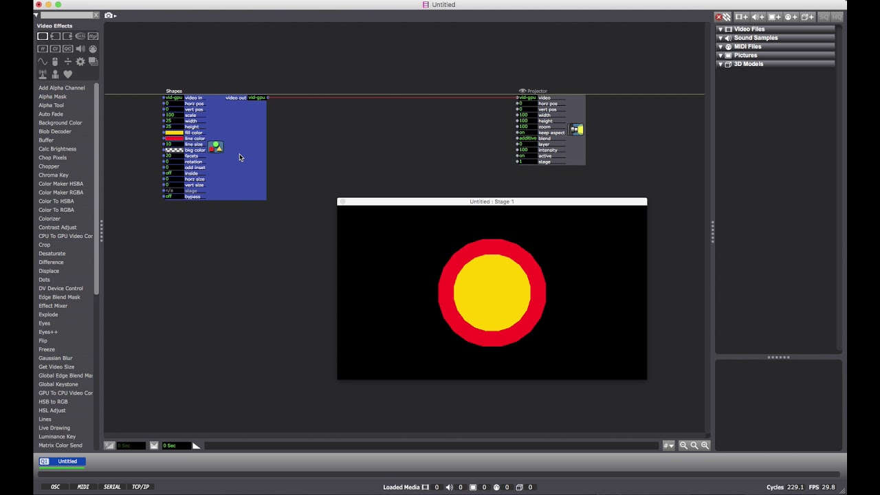 Tutorial introductivo a Isadora en Español - YouTube