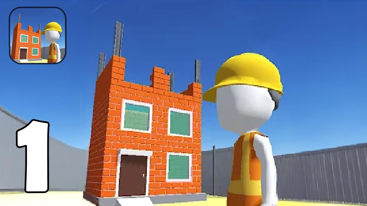 Pro Builder 3D - Part 1 Building City Houses With Bricks - Gameplay ...