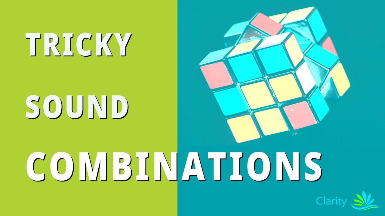 Tricky Sound Combinations in American English - YouTube