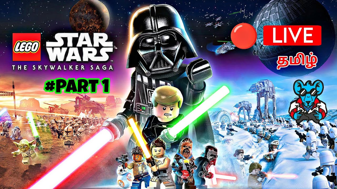 🔴 LEGO Star Wars: The Skywalker Saga Gameplay Tamil 🔴 LIVE | RATS in2 ...