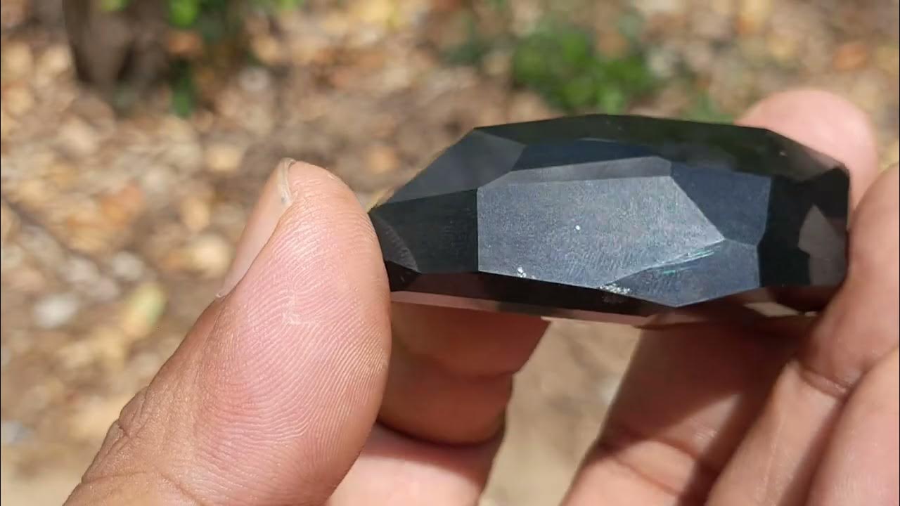 Carbonado Black Diamond Meteorite - YouTube