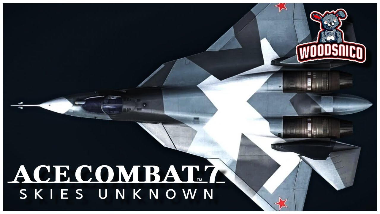 Ace Combat 7 Su-57 Showcase - Unstoppable Power in the Skies! - YouTube