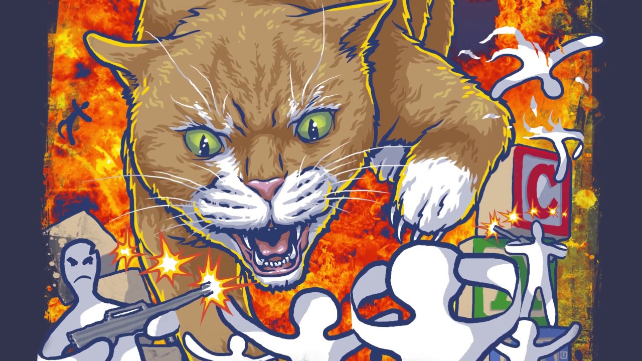 Ginger Cat vs The Paper Army 2 - YouTube