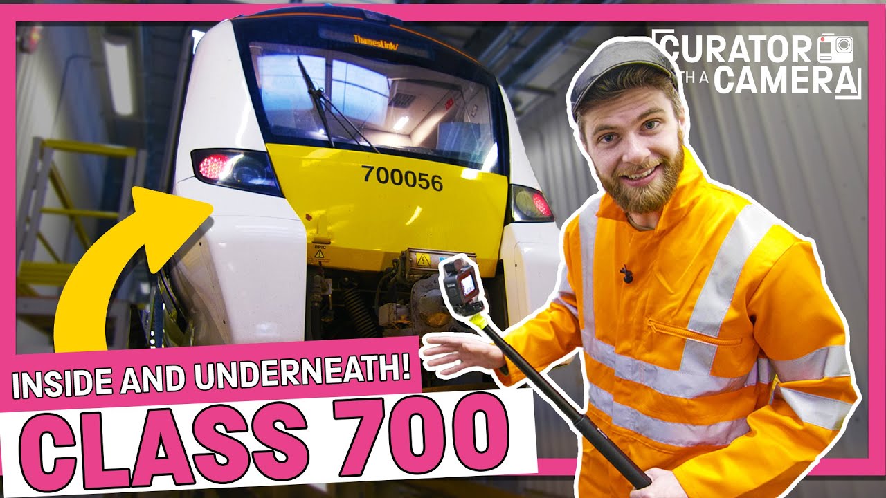 This Train DRIVES ITSELF! Inside and Underneath the Class 700 | Curator ...