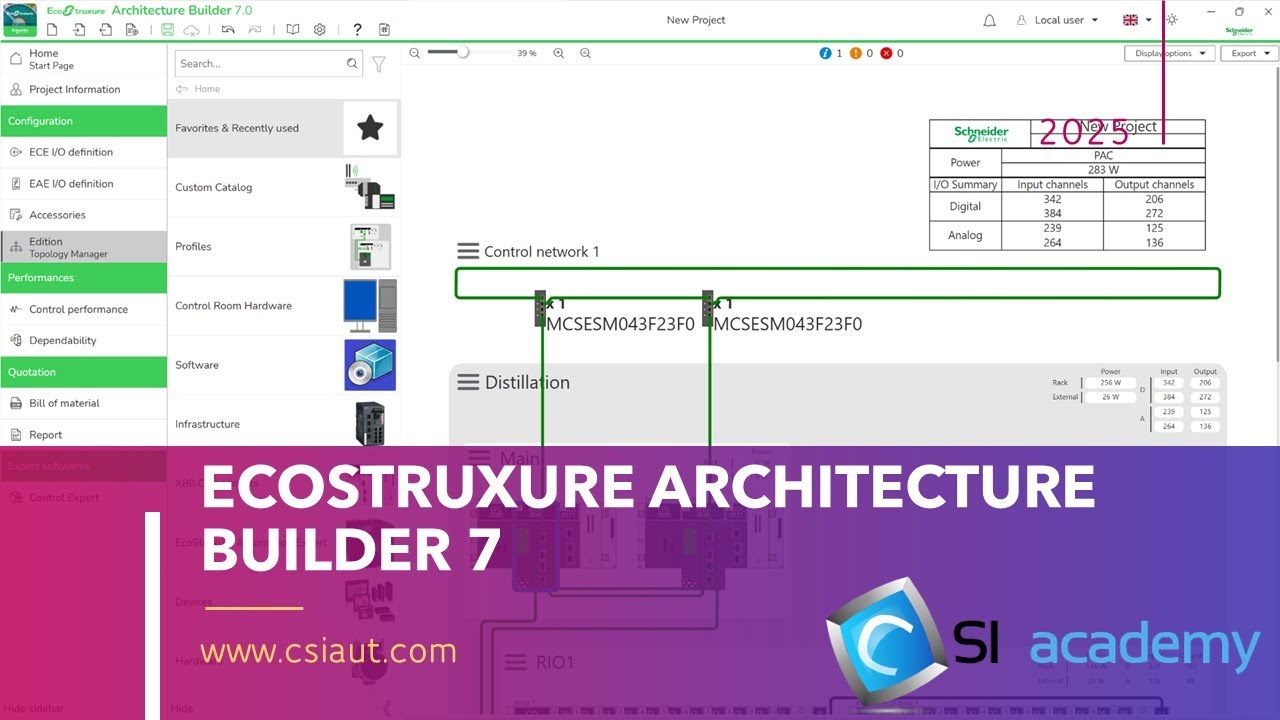 ECOSTRUXURE ARCHITECTURE BUILDER 7 - YouTube