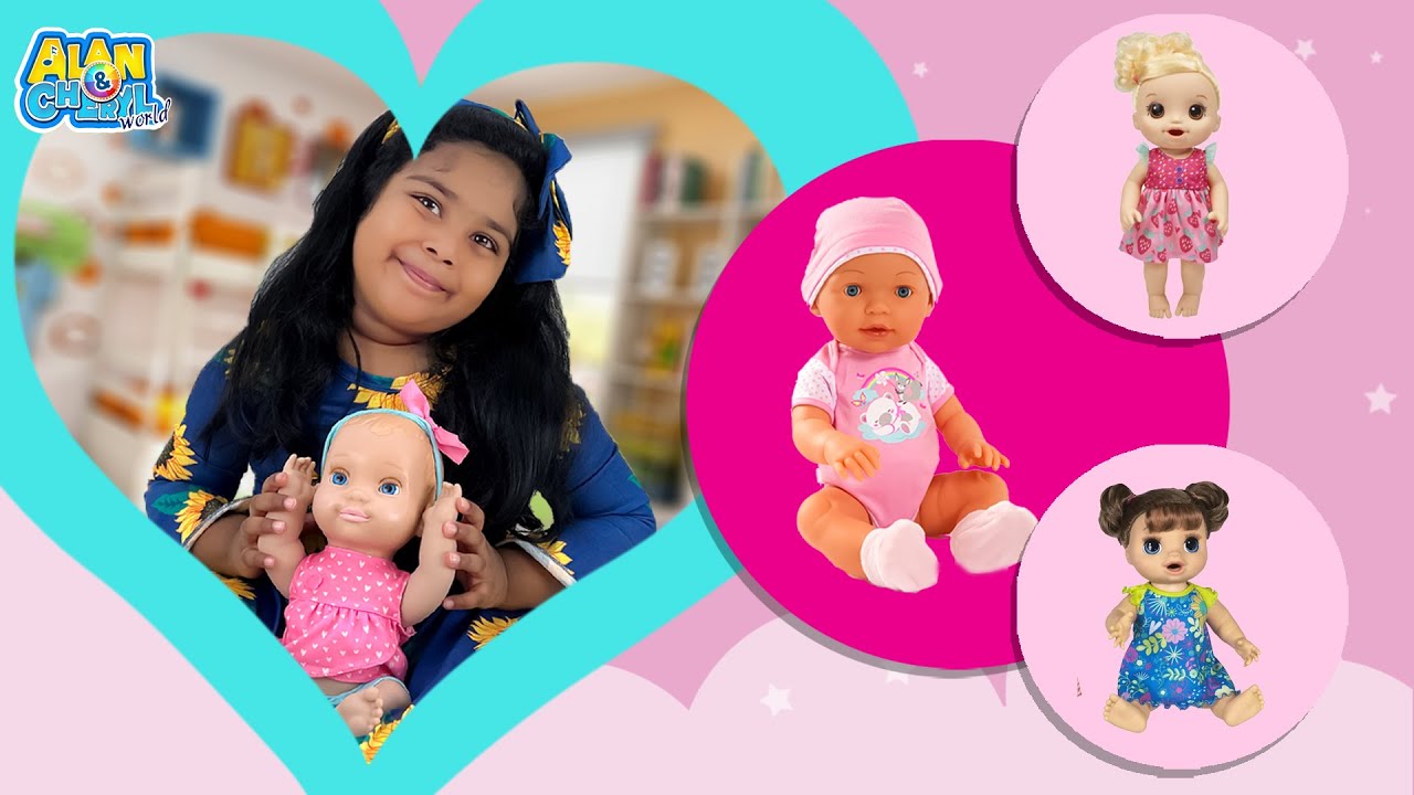 Cheryl Gets to Choose her Best Baby from her BABY DOLLS Collection ...