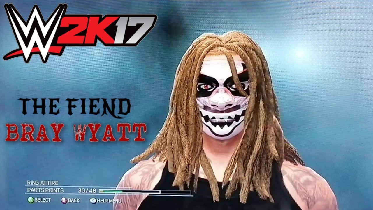 WWE 2k17 xbox 360/ps3 "The Fiend" Bray Wyatt caw - YouTube