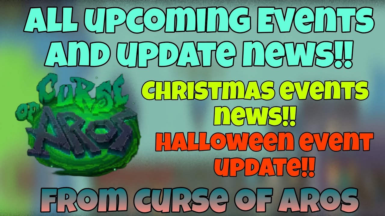 All upcoming events And update news! | Christmas events | halloween ...