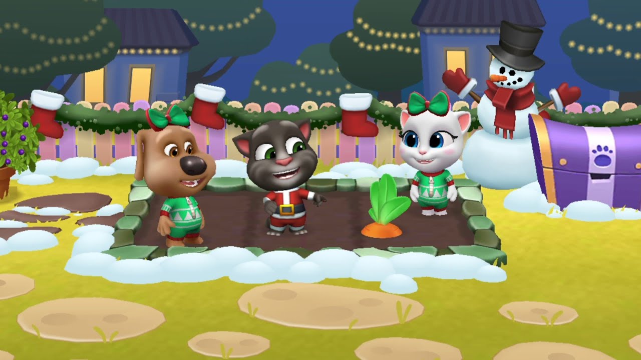 My talking tom and friends ! My talking angela vs tom team ! unlocked ...