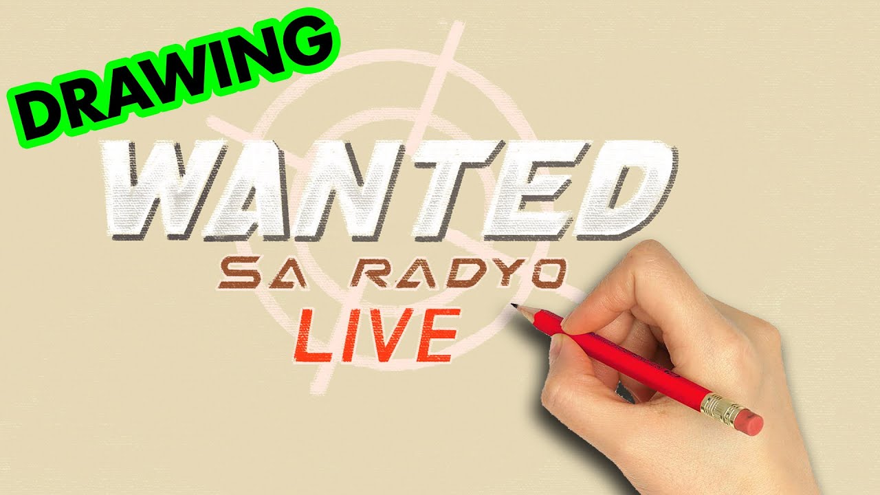 how to draw Wanted sa Radyo Live | Raffy tulfo | Art Therapy - YouTube