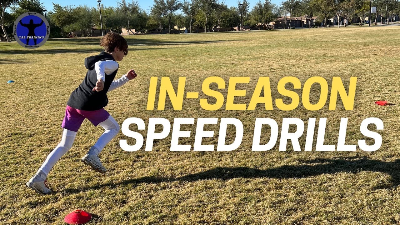 3 In-Season Speed Drills for Football Players - YouTube