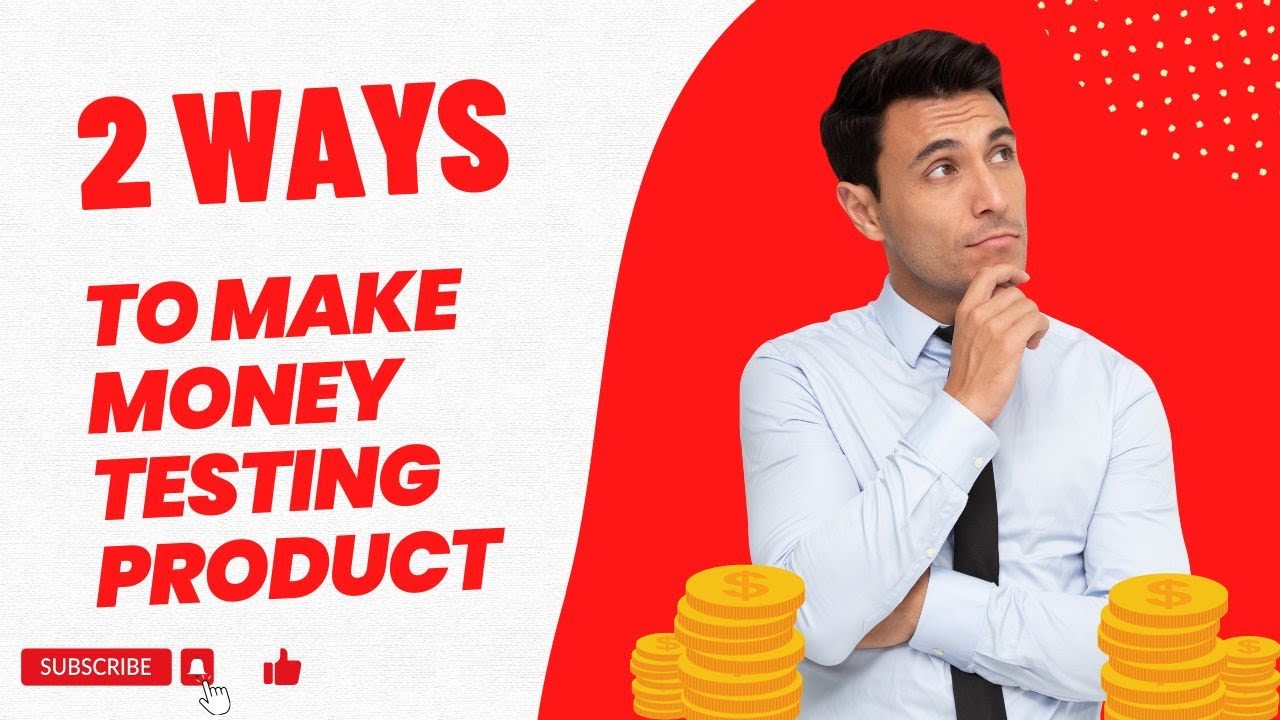 2 Easy Ways to Make Money Testing Products Online! #PaidSurveys # ...