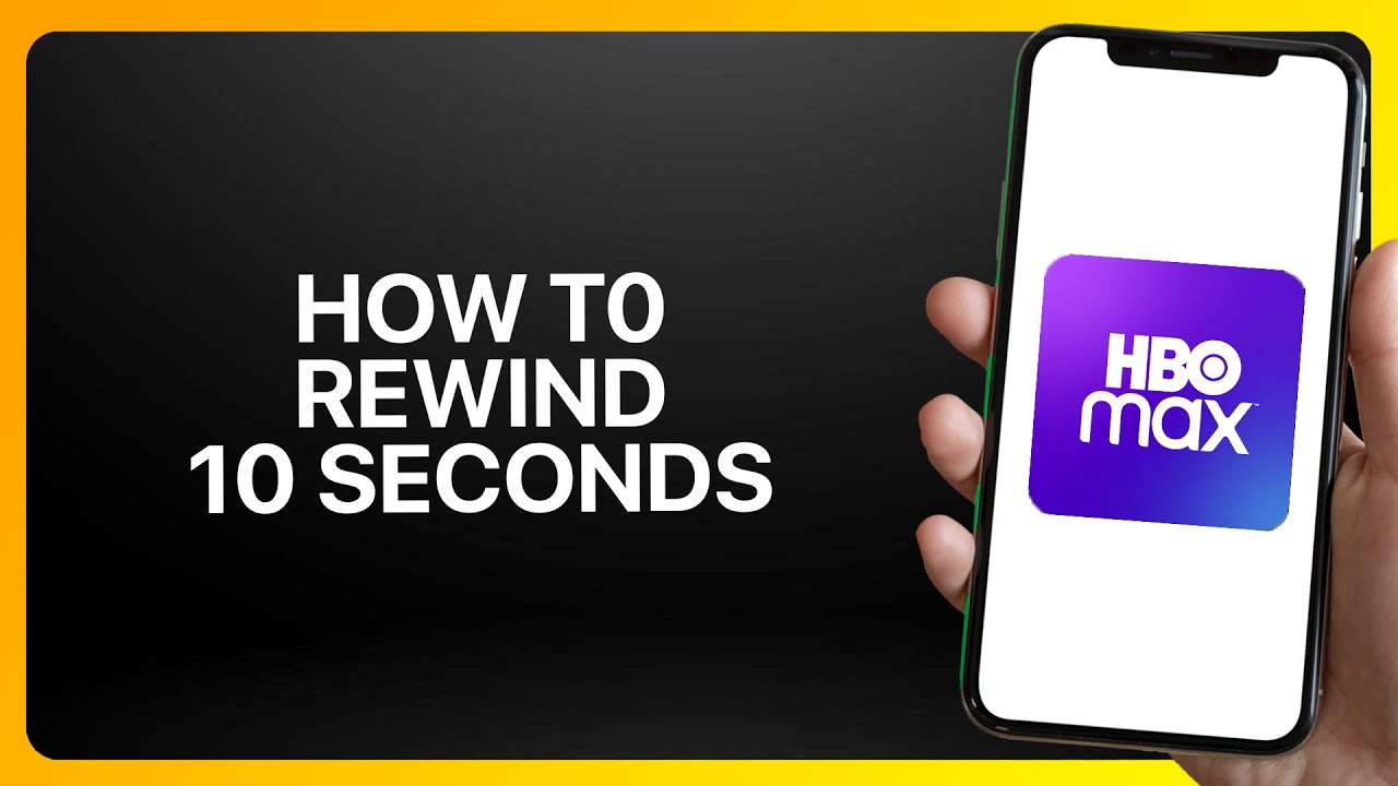 How To Rewind 10 Seconds In HBO Max App ! Tutorial - YouTube