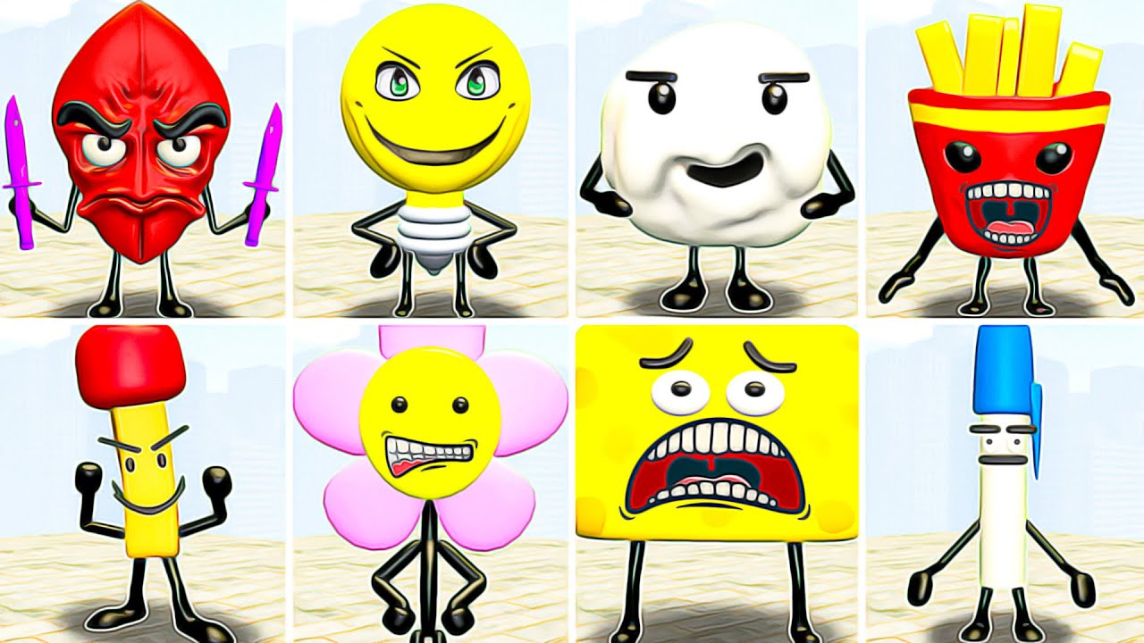 PLAYING with NEW BFDI 3D SANIC CLONES MEMES v2 update in Garry's Mod ...