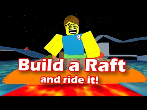 Build a Raft and Ride it! =Upgrades= Roblox Gears Allowed - YouTube