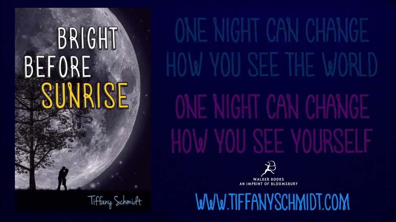 Bright Before Sunrise Official Book Trailer Reveal - YouTube