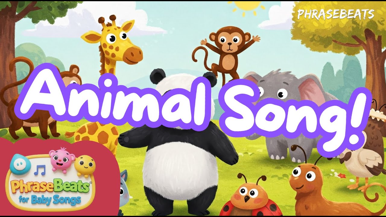 The Animal Song | Baby Songs | Kids Rhymes For Children | Animal ...