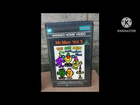 My More New Mr. Men VHS Tape Collection