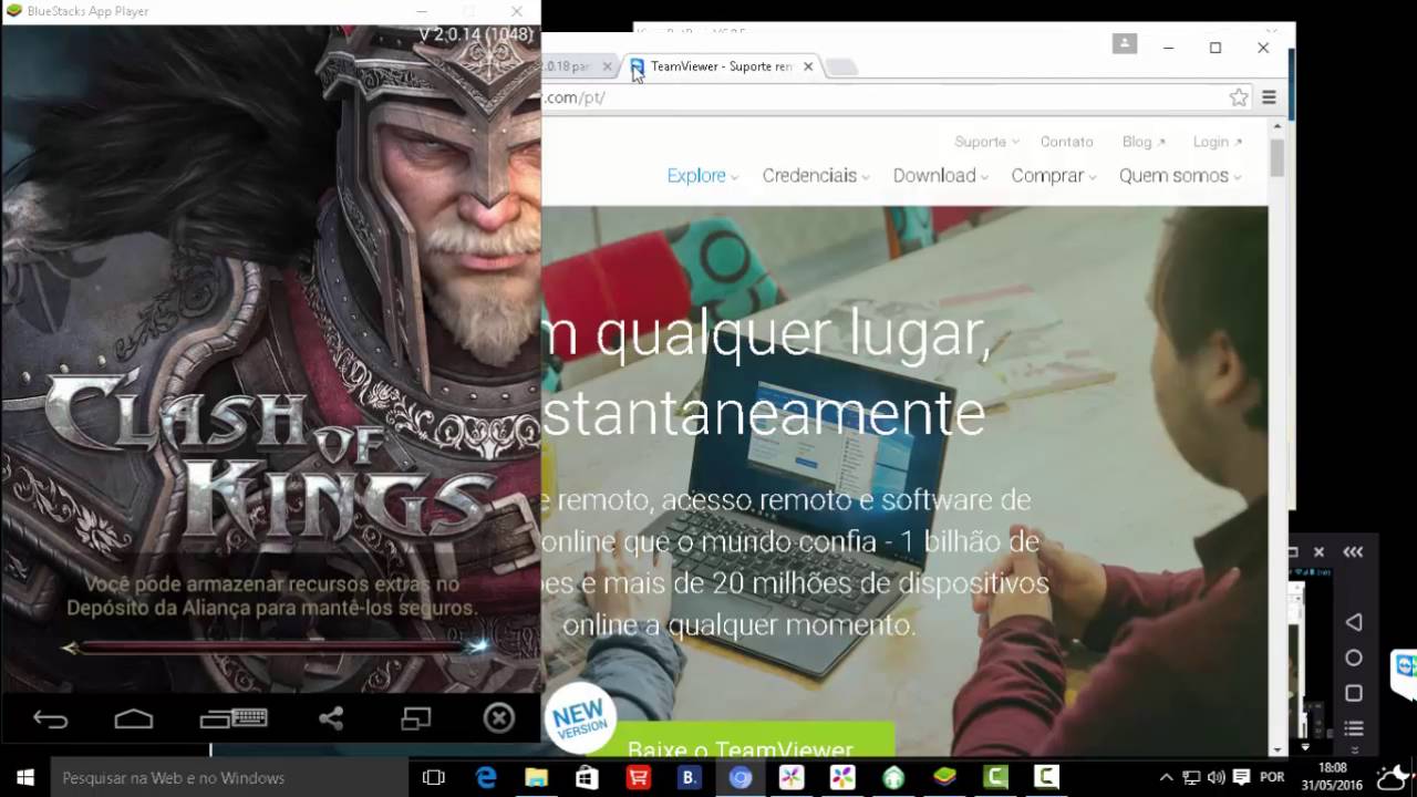 clash of king bot - YouTube